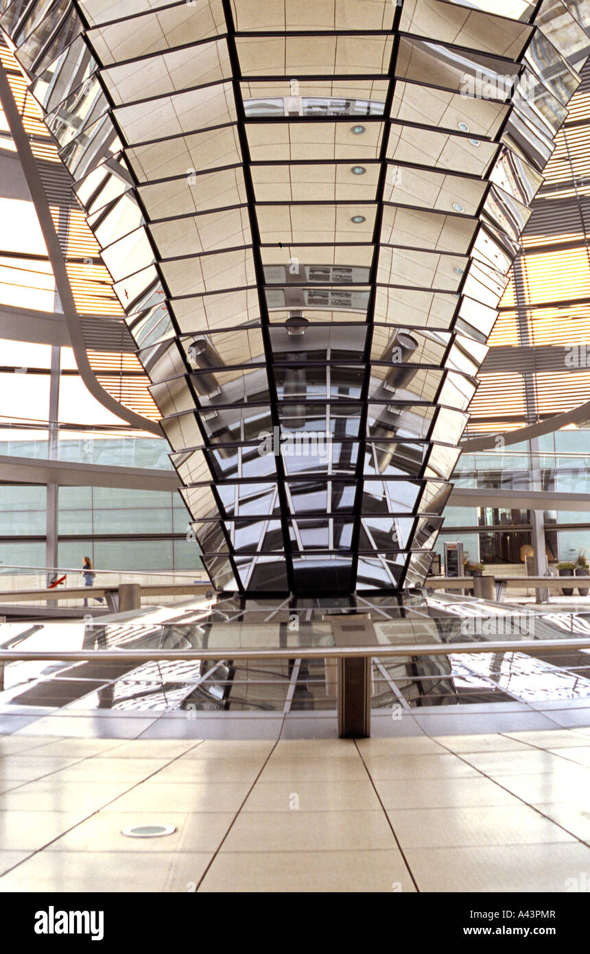 Interior of the Reichstag building home of Germany s Parliament Berlin ...