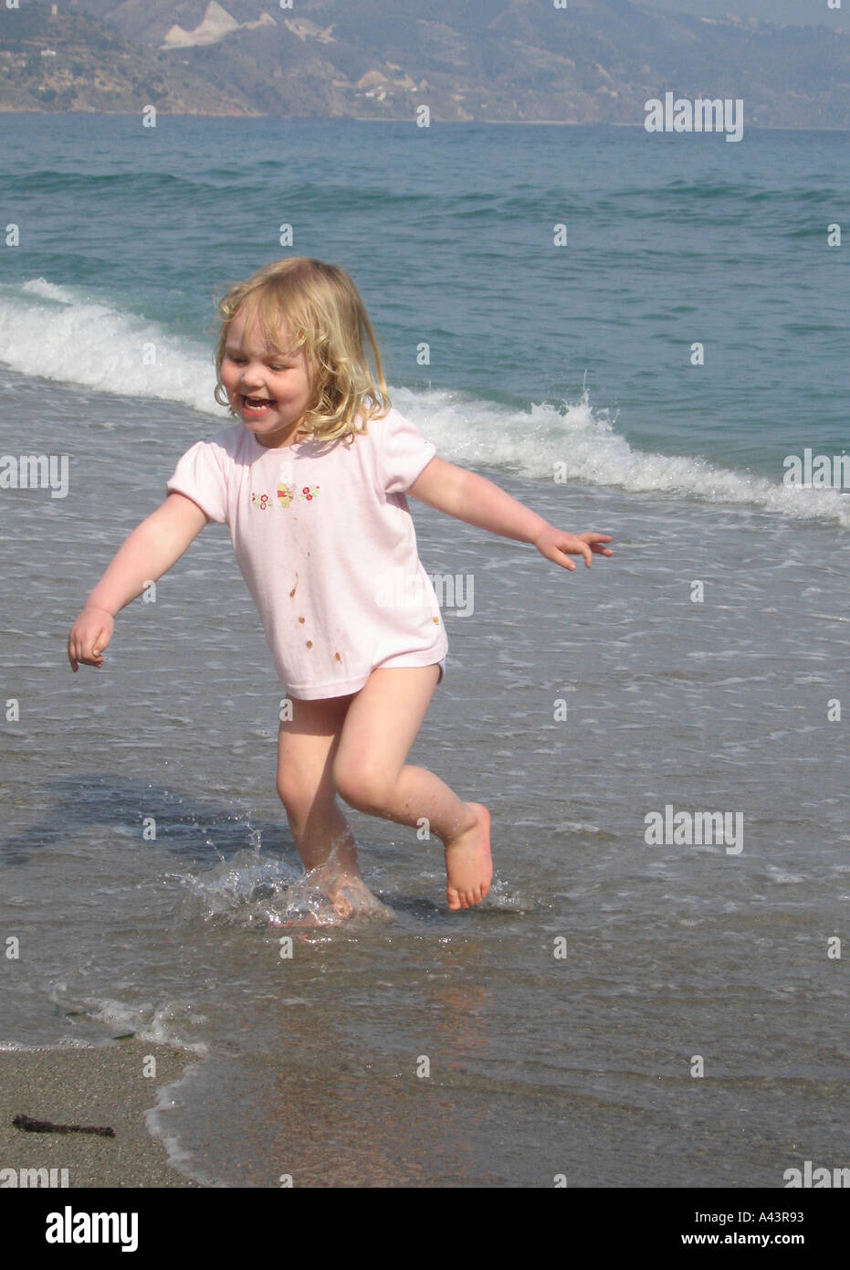 fun at the seaside Stock Photo - Alamy