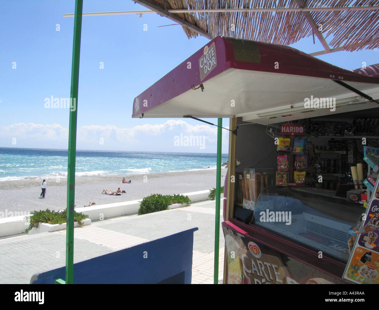 costa del sol snack bar, Spain Stock Photo - Alamy