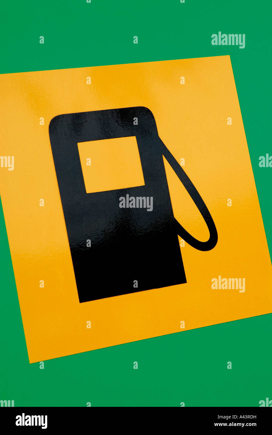 GAS STATION SIGN Stock Photo - Alamy