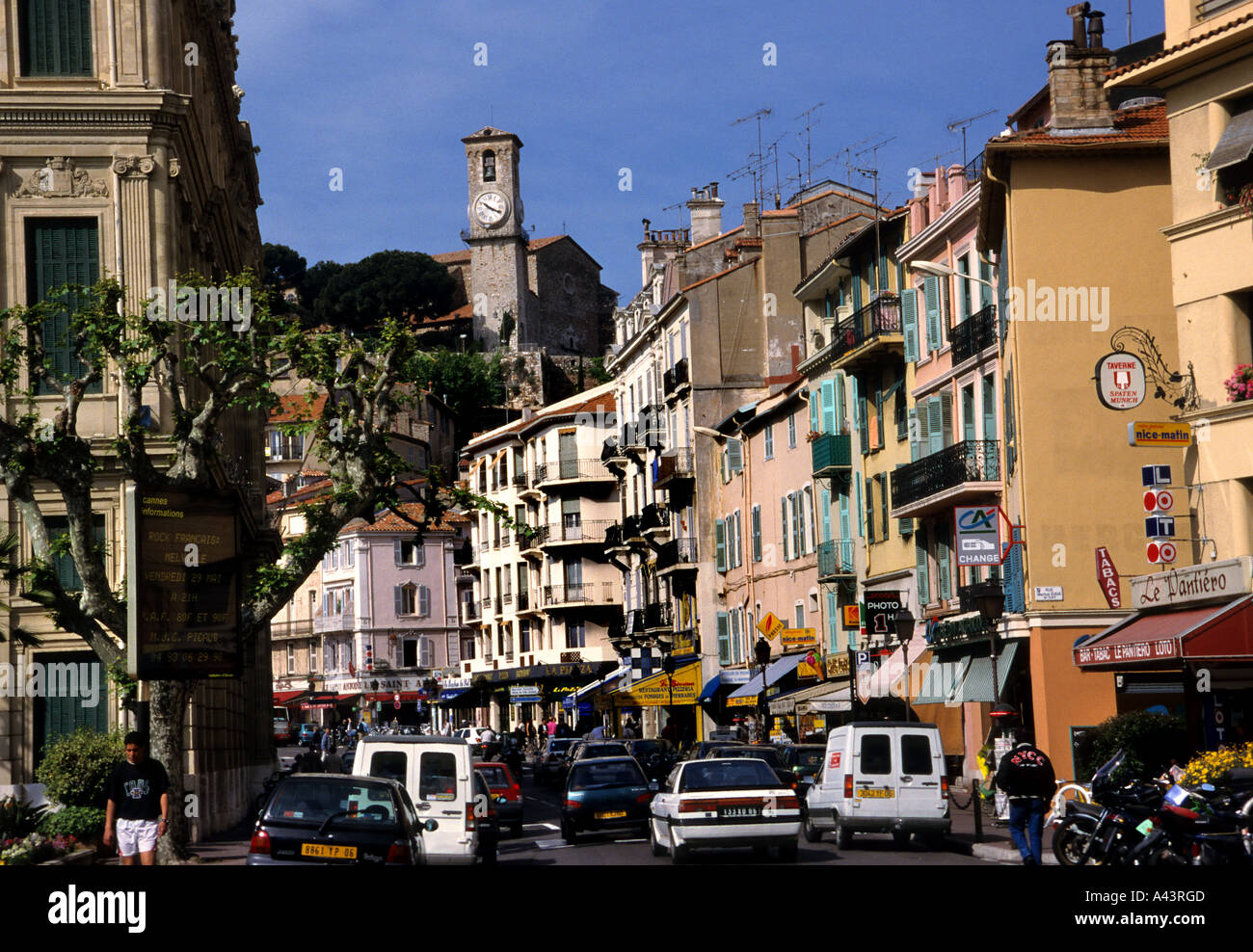 Cannes Mediterranean France port harbor Côte d'Azur Stock Photo - Alamy