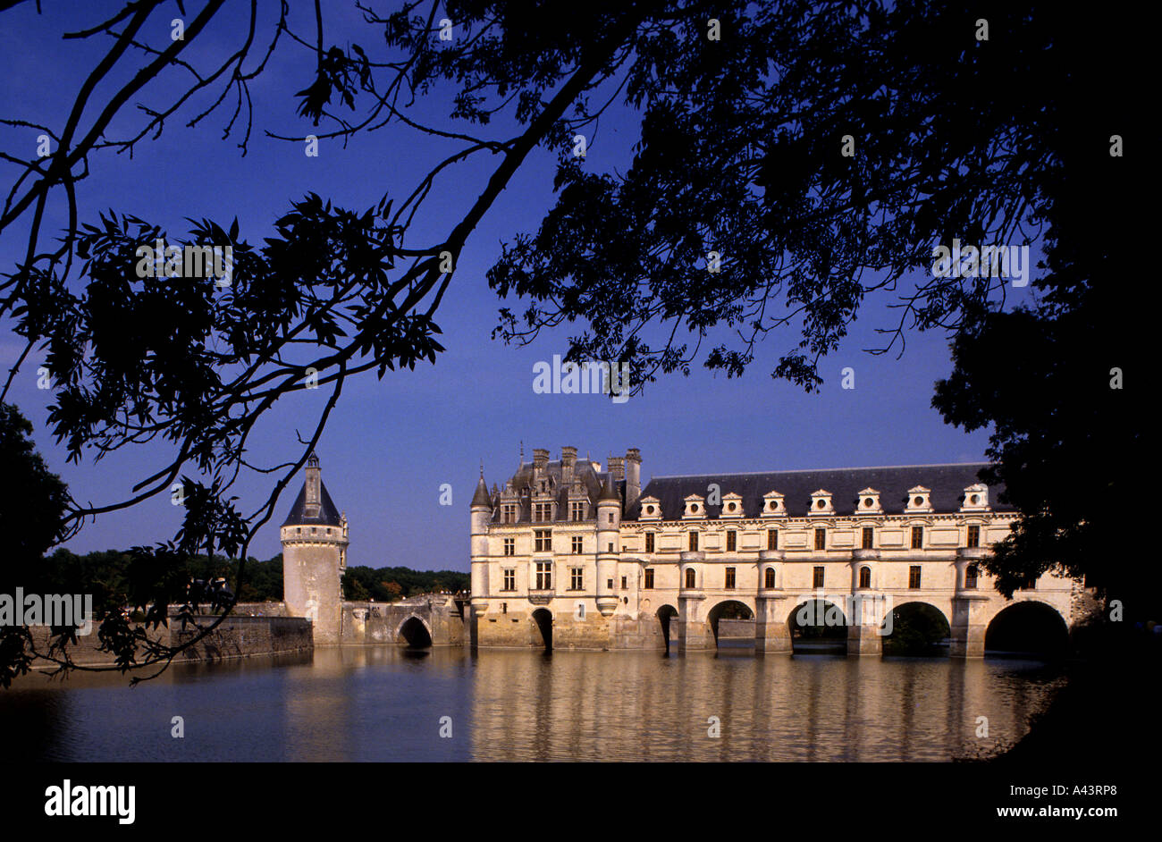 Chenonceau French Chateau Loire Castle France Stock Photo - Alamy