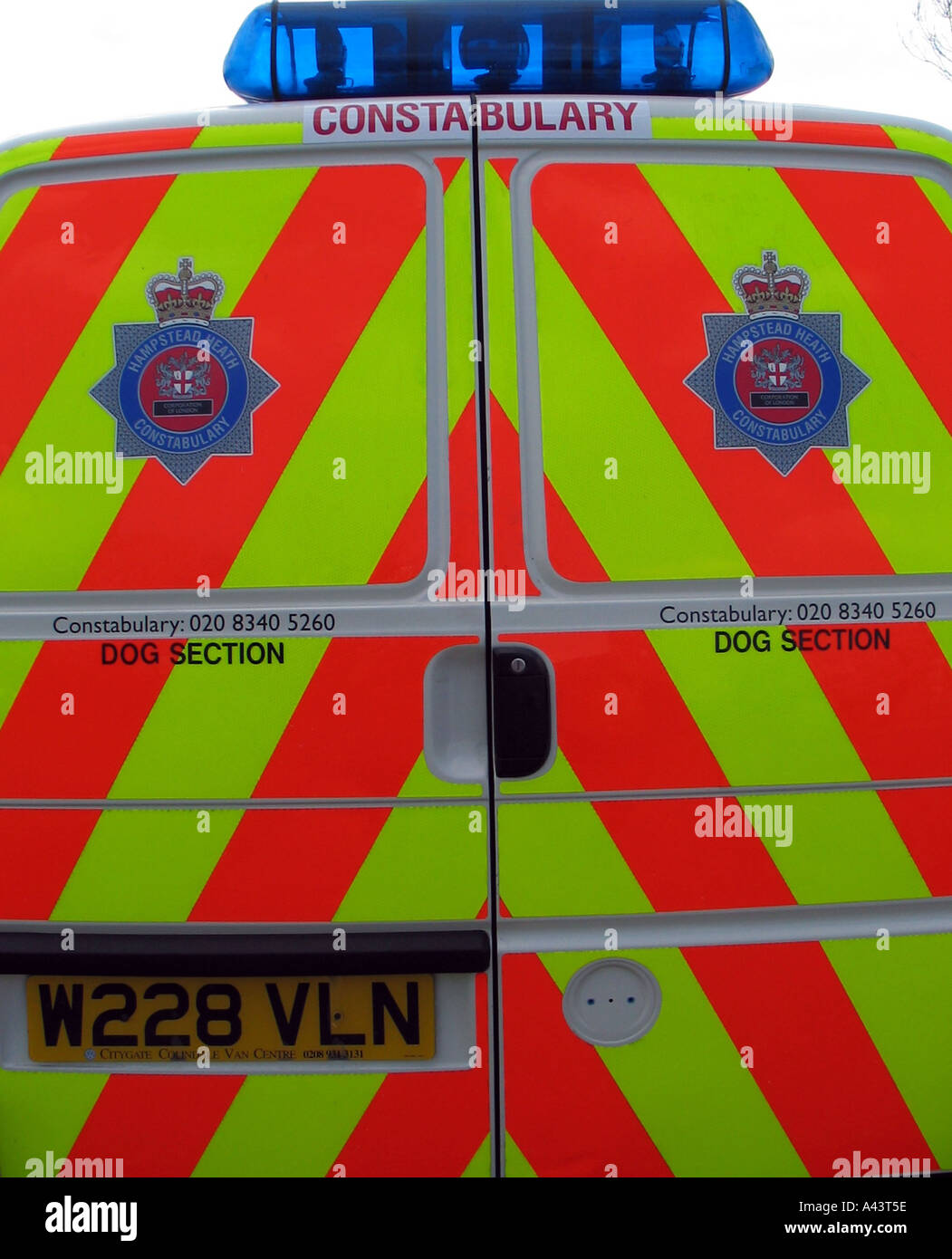 Rear doors of police van hi-res stock photography and images - Alamy