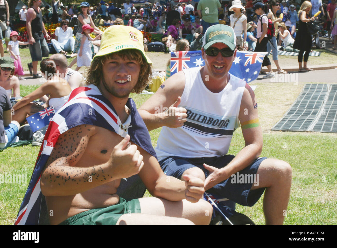 Young people celebrate australia day hi-res stock photography and ...