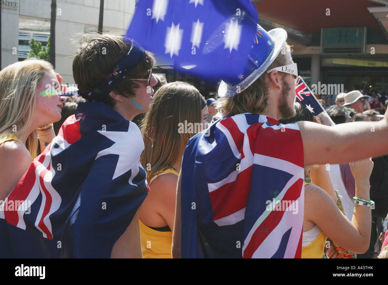 Australia national day celebrations hi-res stock photography and images ...