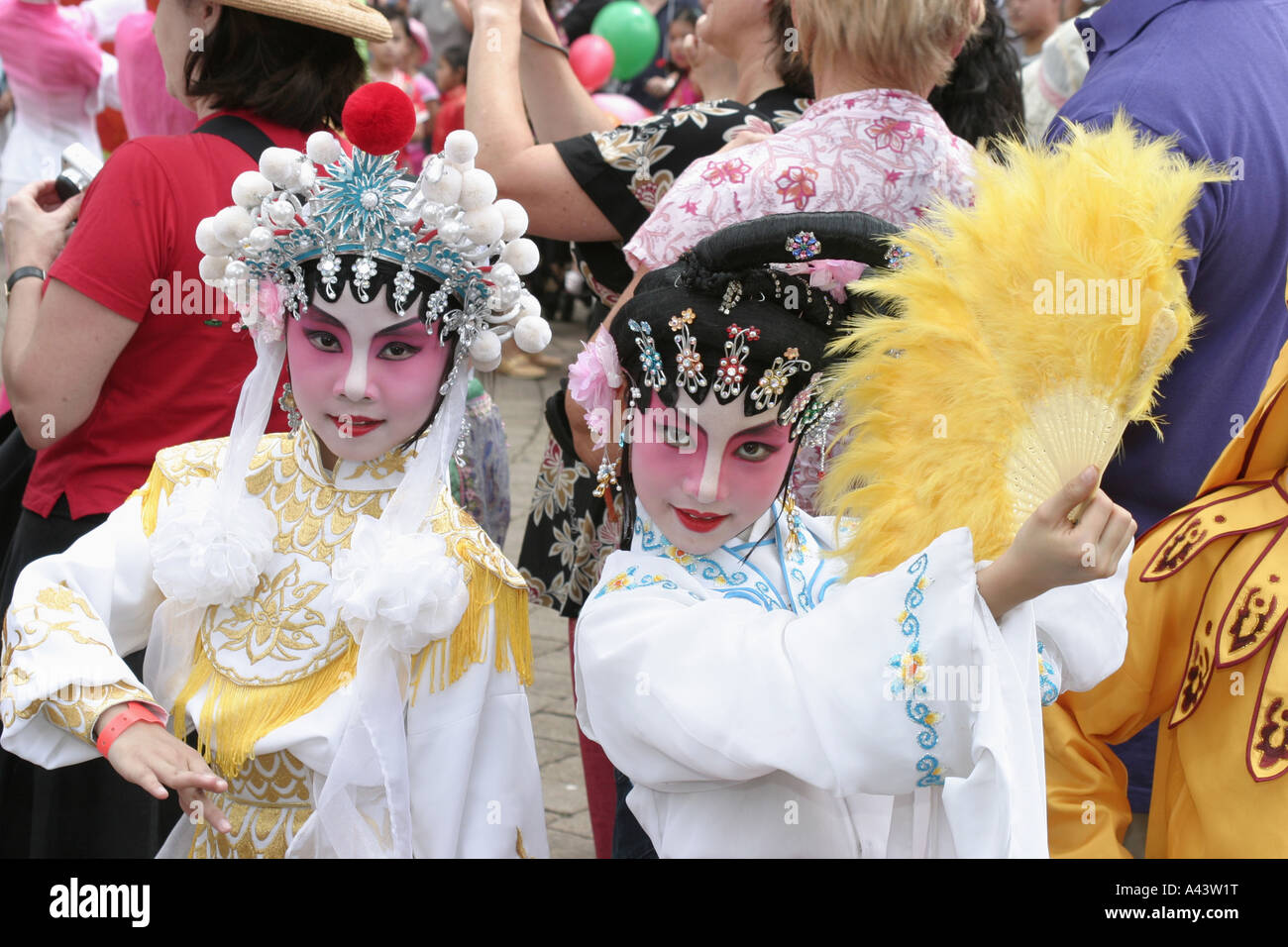 Chinese Opera Performers Stock Photo - Alamy