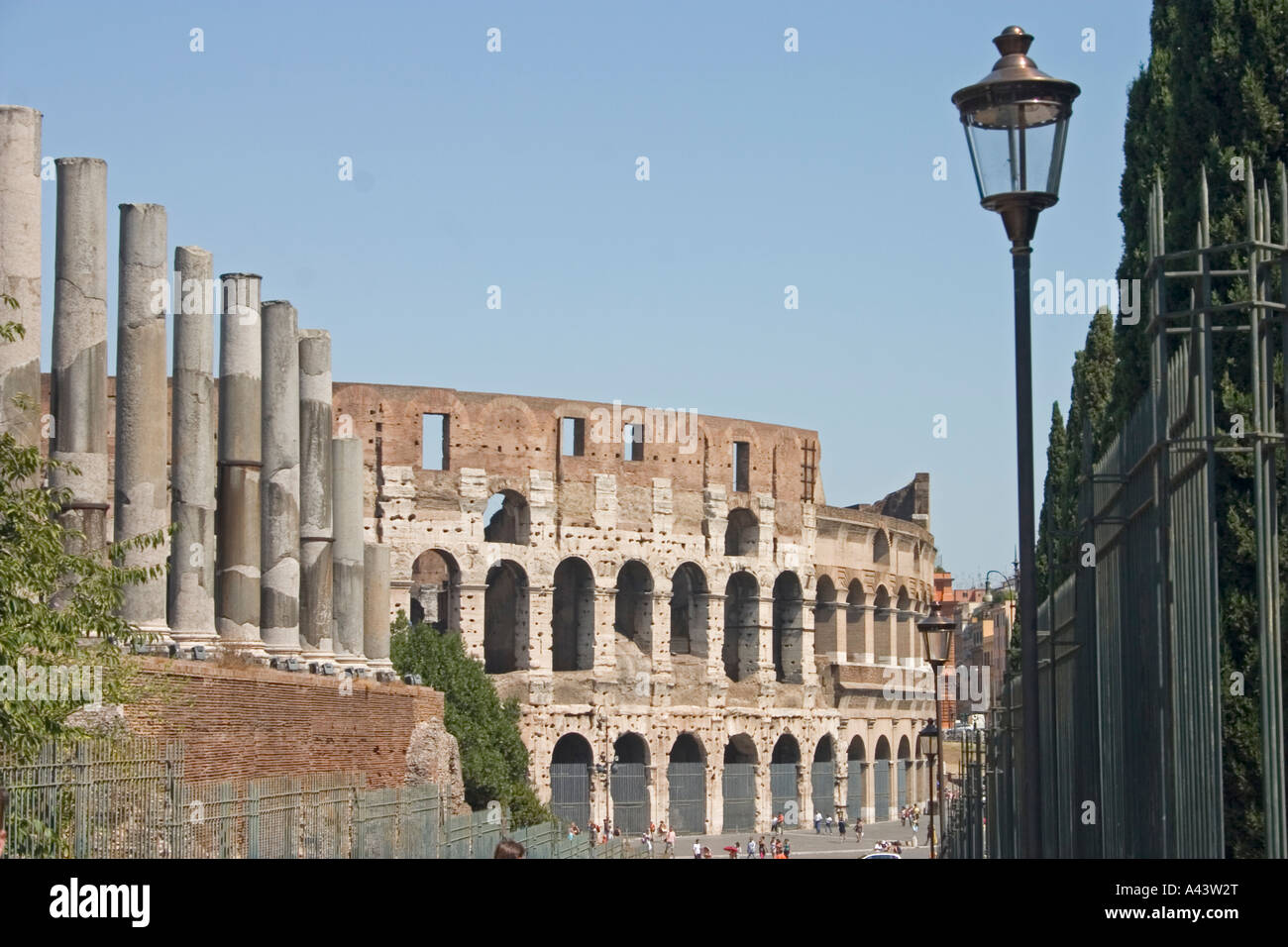 Landmarks emperor caesar column hi-res stock photography and images - Alamy