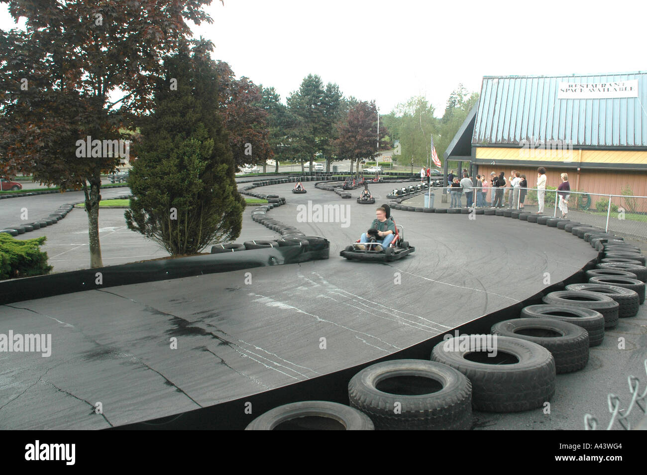 Closed go cart track hi-res stock photography and images - Alamy