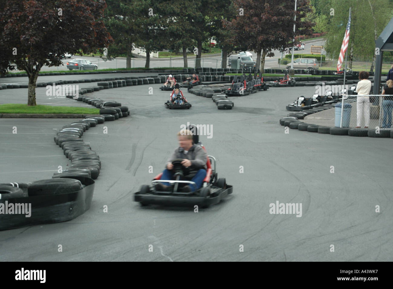 Miniature race car driving hi-res stock photography and images - Alamy