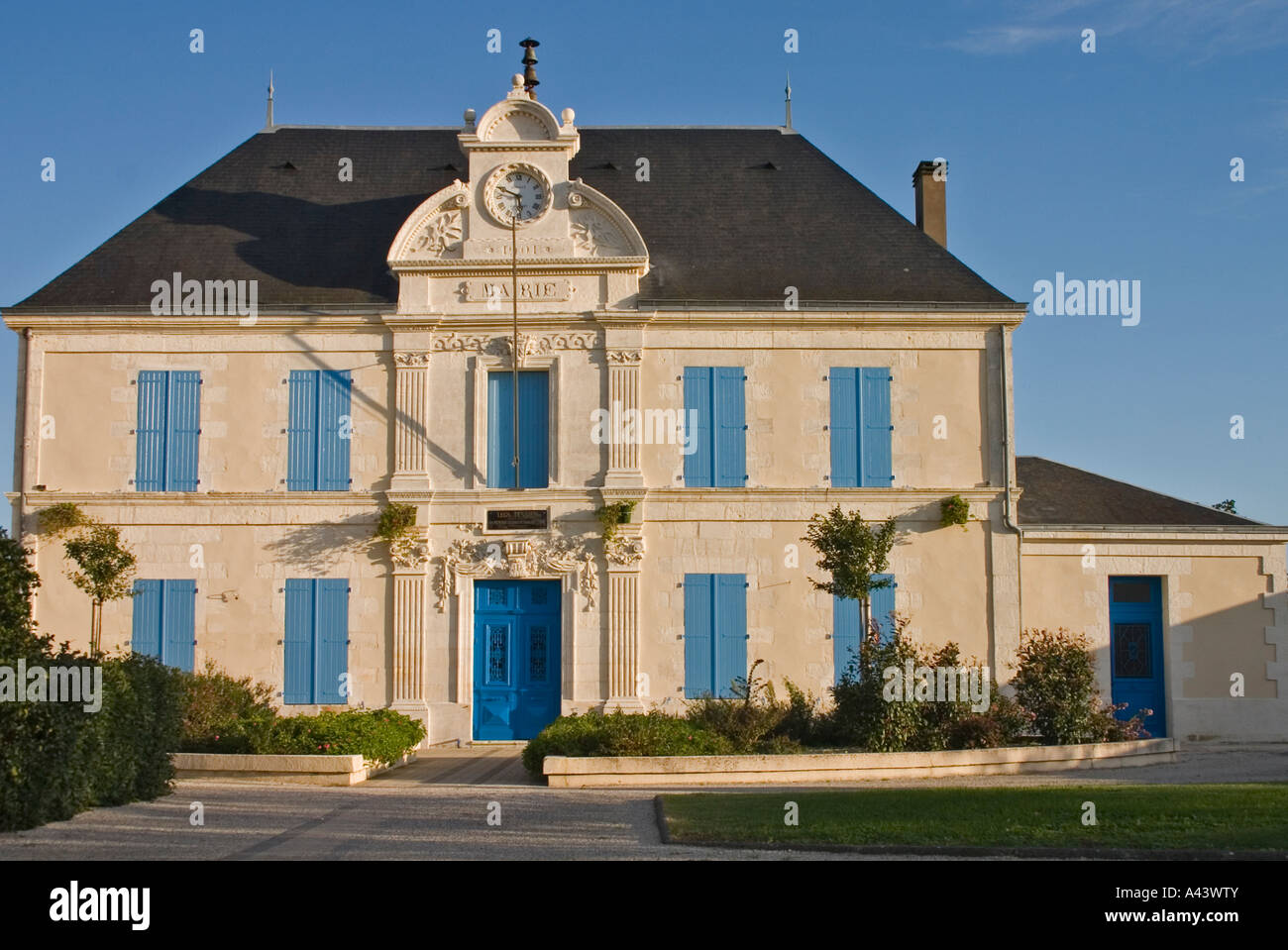 French Mayors office 2 Stock Photo - Alamy