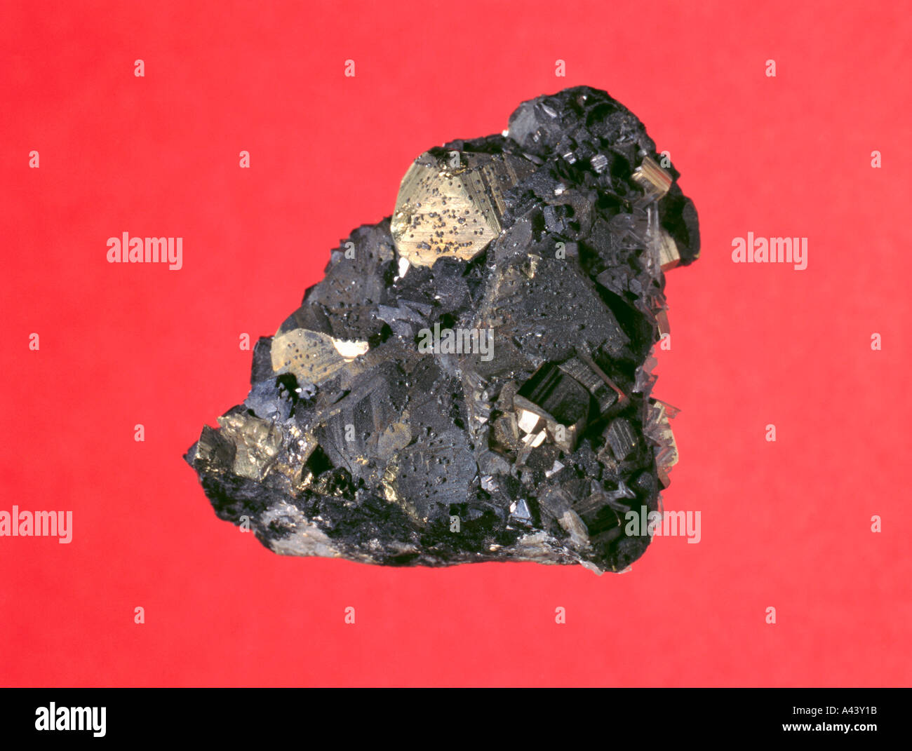 Chalcopyrite mineral hi-res stock photography and images - Alamy