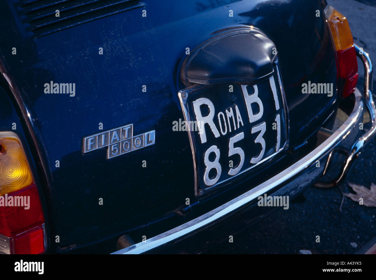 Number plate roma rome hi-res stock photography and images - Alamy