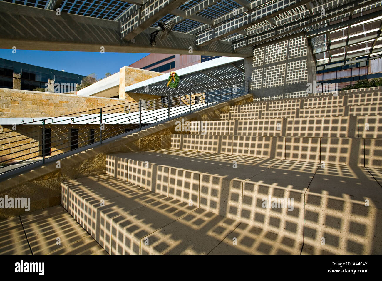 TEXAS Austin City Hall building green architecture environmentally ...