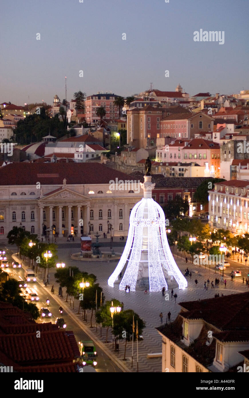 Lisbon main square hi-res stock photography and images - Alamy