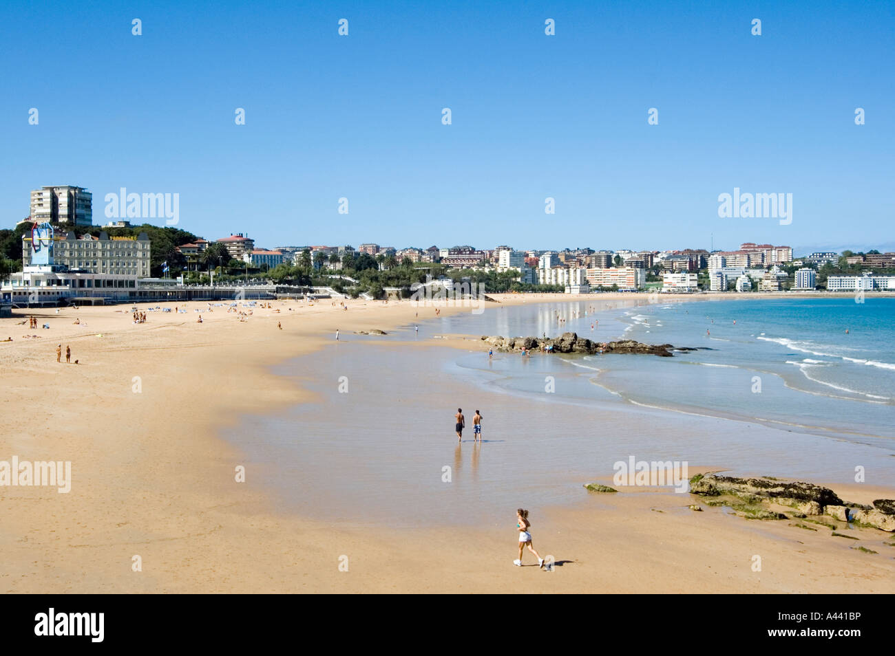 Playa del sardinero hi-res stock photography and images - Alamy