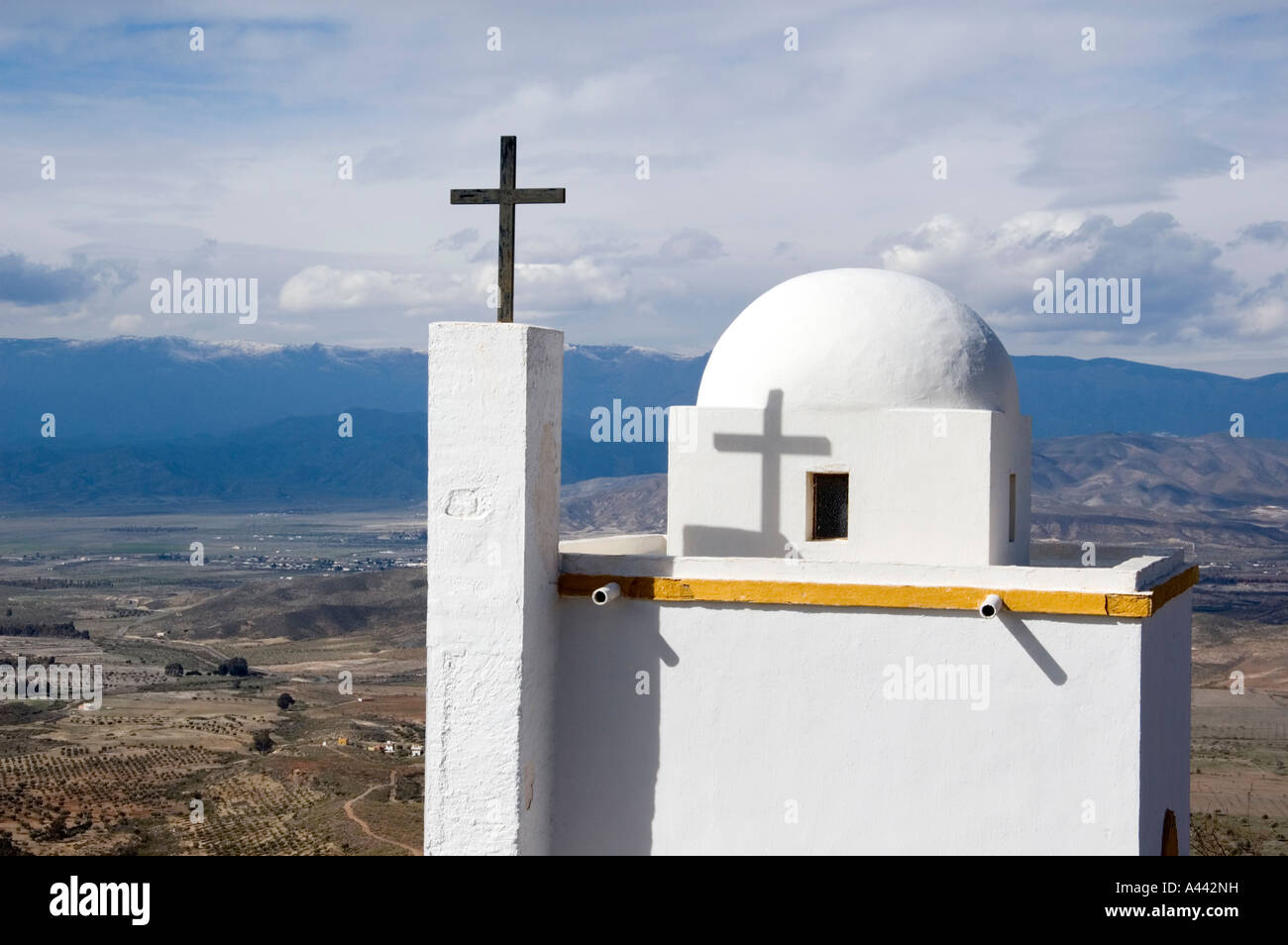 Small church ERMITA SAN ANTONIO DE PADUA overlooking the so called ...