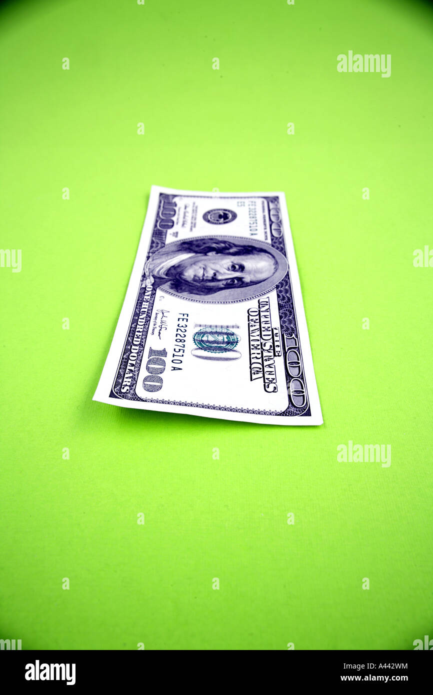 $100 US banknote Stock Photo - Alamy