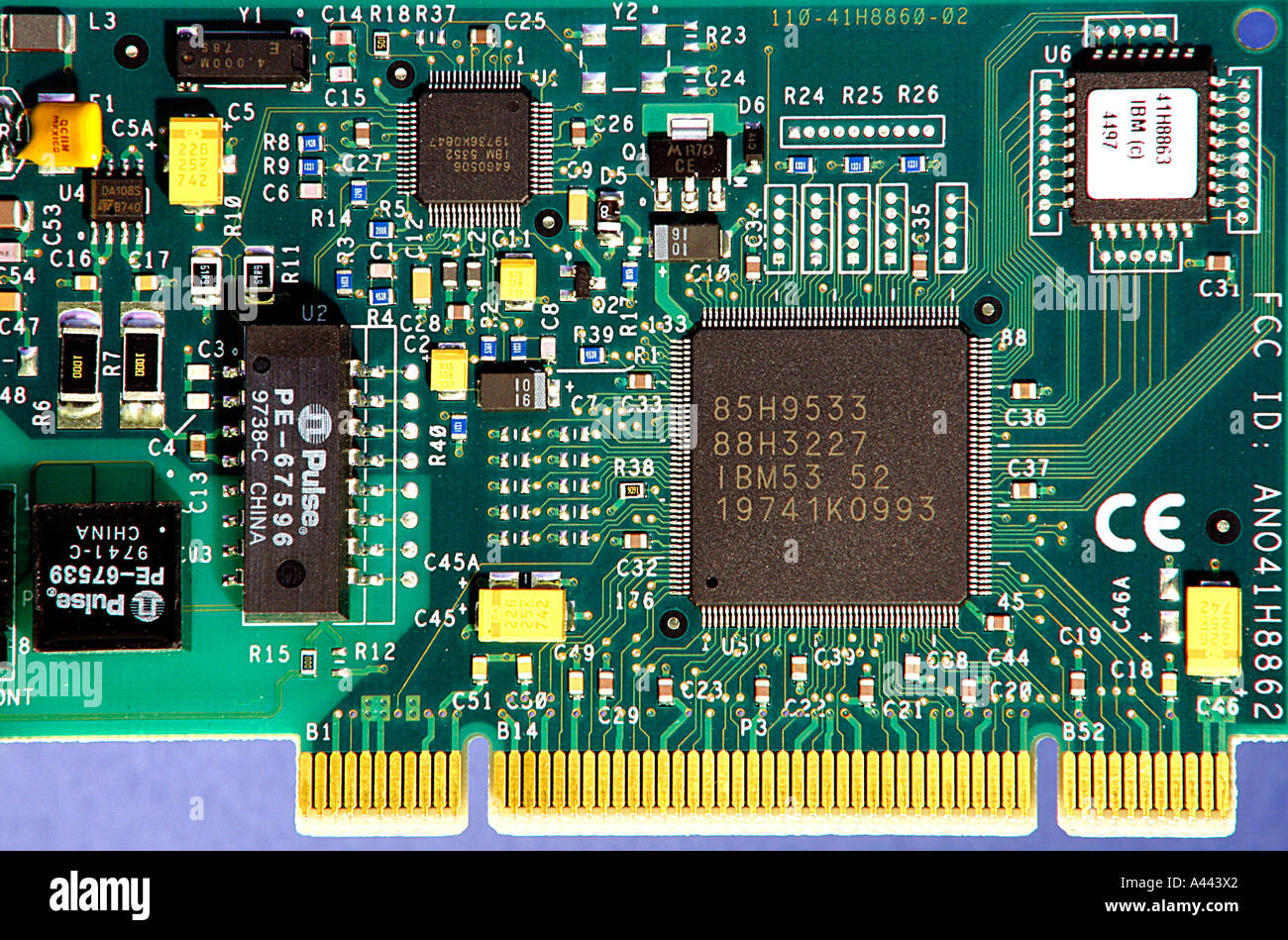 Computer Circuit Board Stock Photo - Alamy