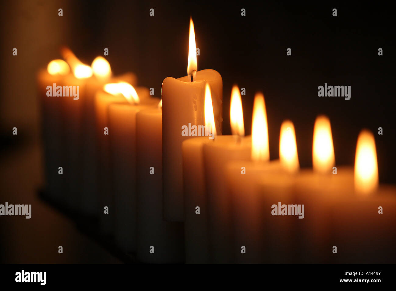 Candlelit church vigil hi-res stock photography and images - Alamy