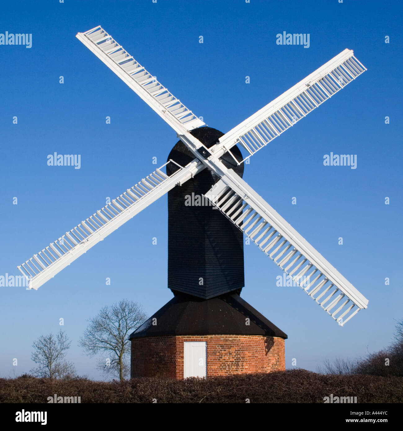 Mountnessing post mill black bright hi-res stock photography and images ...