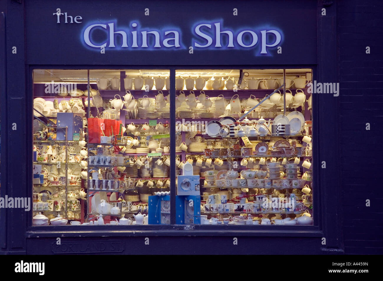 The china shop southport merseyside uk Stock Photo - Alamy