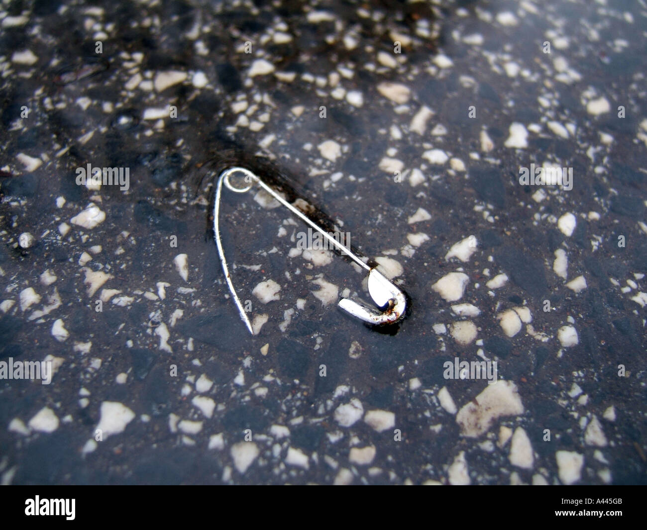 safety pin in pool of water Stock Photo - Alamy