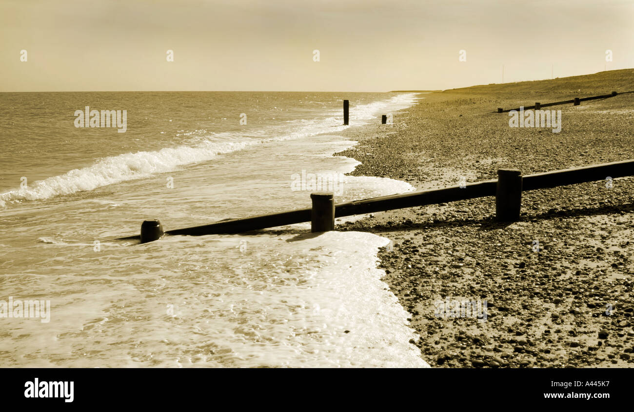 The beach at Orford Ness Suffolk UK Stock Photo - Alamy
