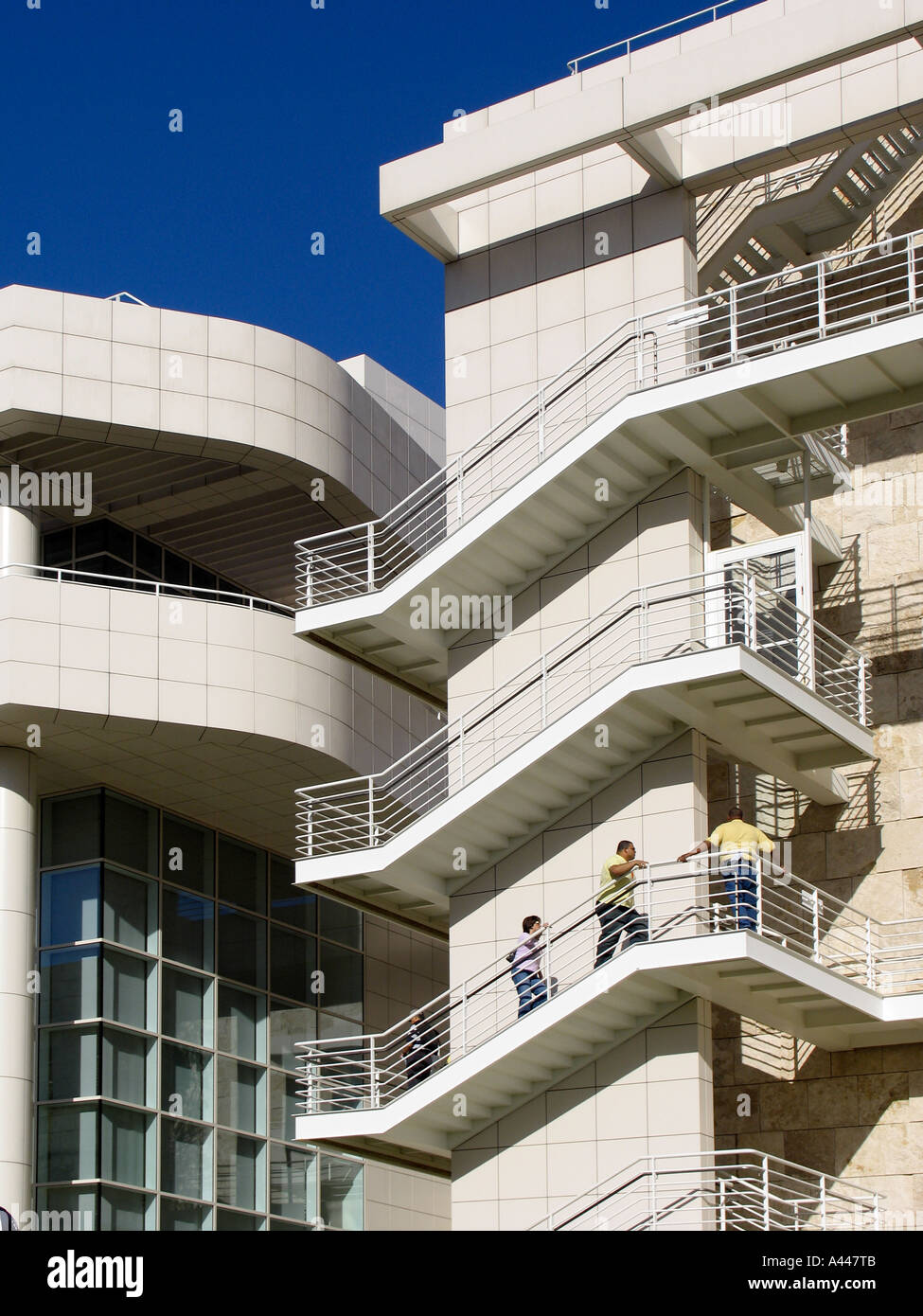 Getty Museum Los Angeles Stock Photo - Alamy