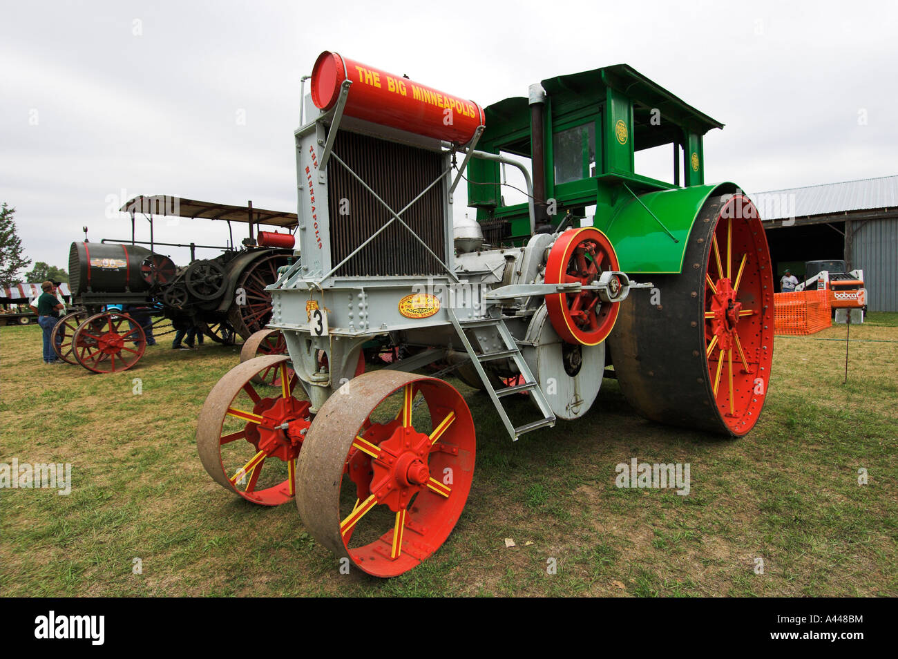 Restored steam tractor Minneapolis Farm Motor Built By The Minneapolis ...