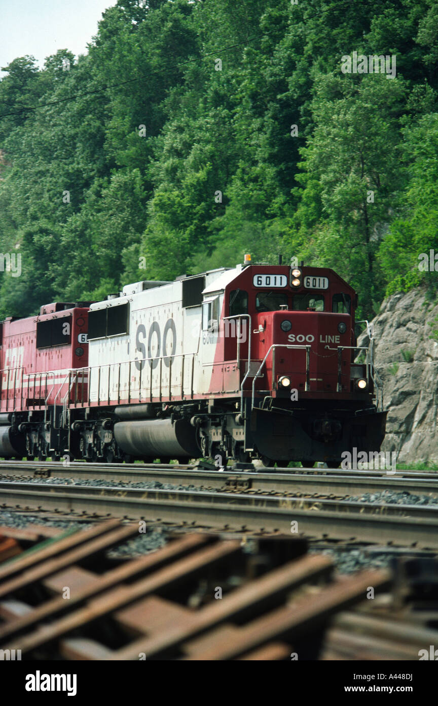 Soo line railroad hi-res stock photography and images - Alamy