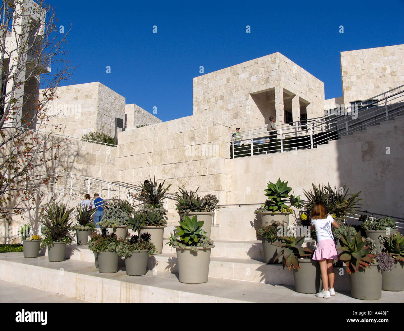 Getty Museum Los Angeles Stock Photo - Alamy