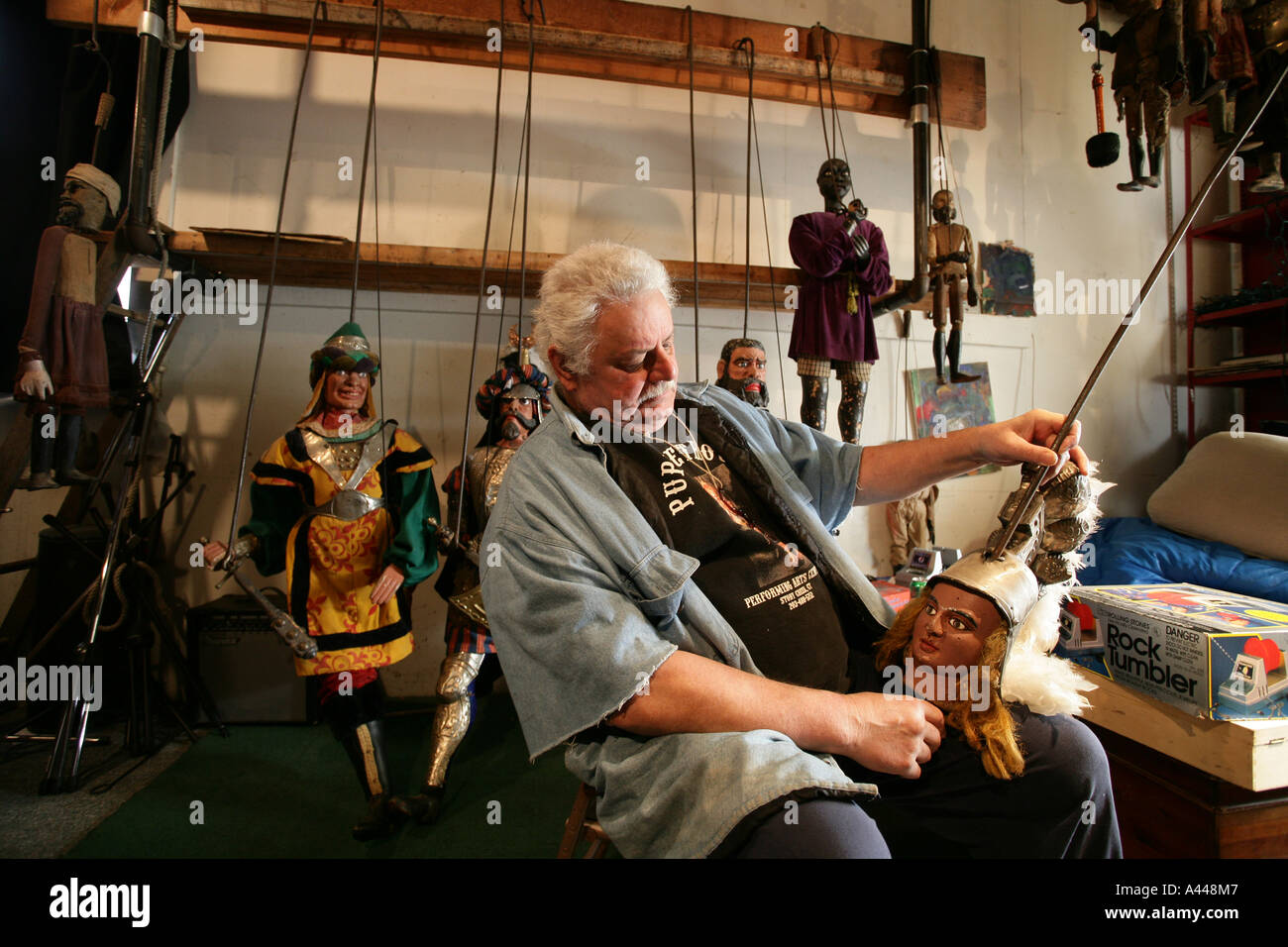 Puppet puppets antique hi-res stock photography and images - Alamy