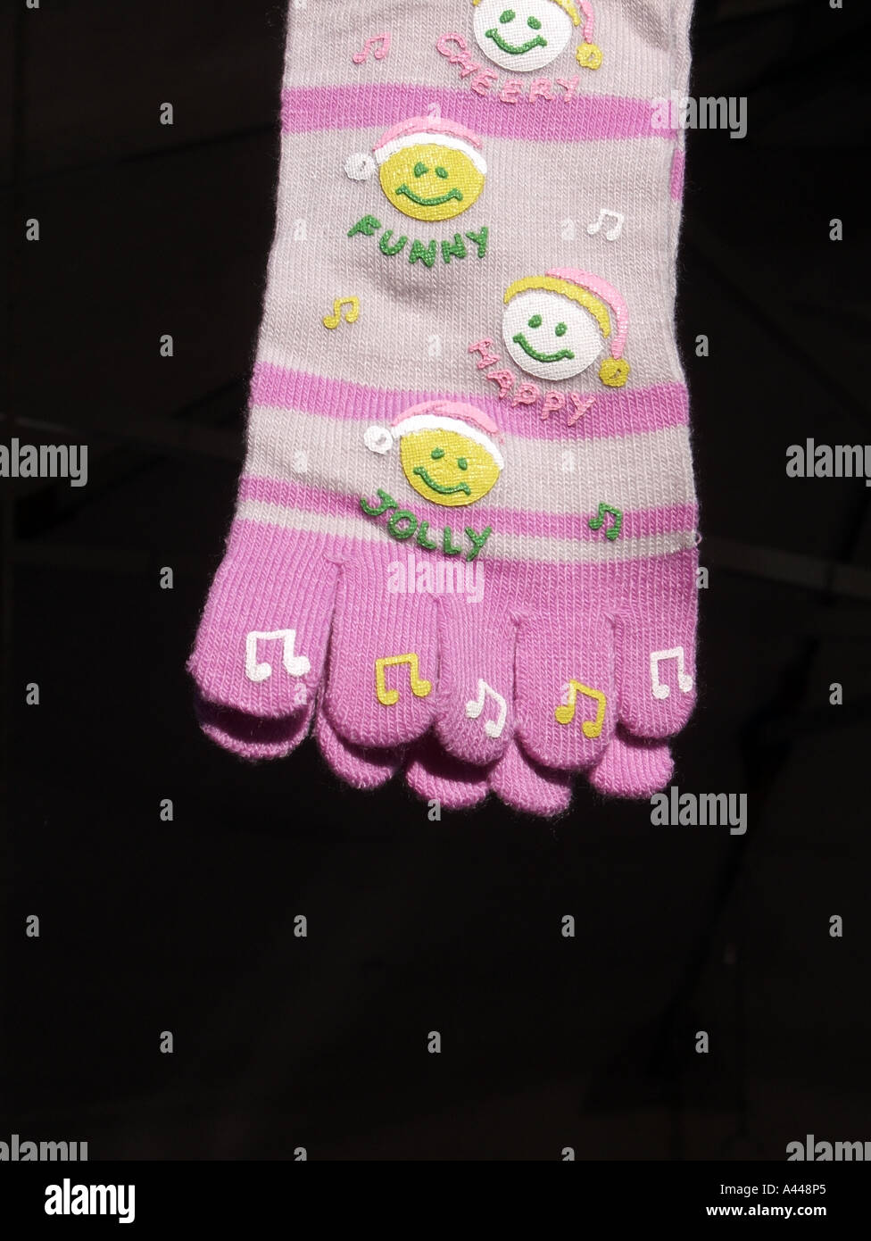 whacky socks on market stall Stock Photo - Alamy