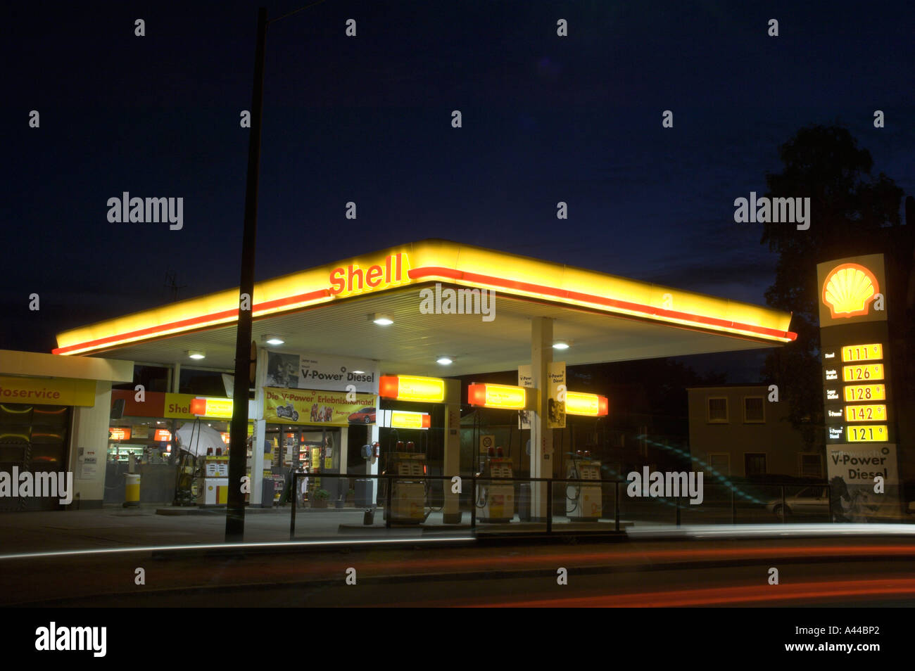 europe germany petrol station Stock Photo - Alamy