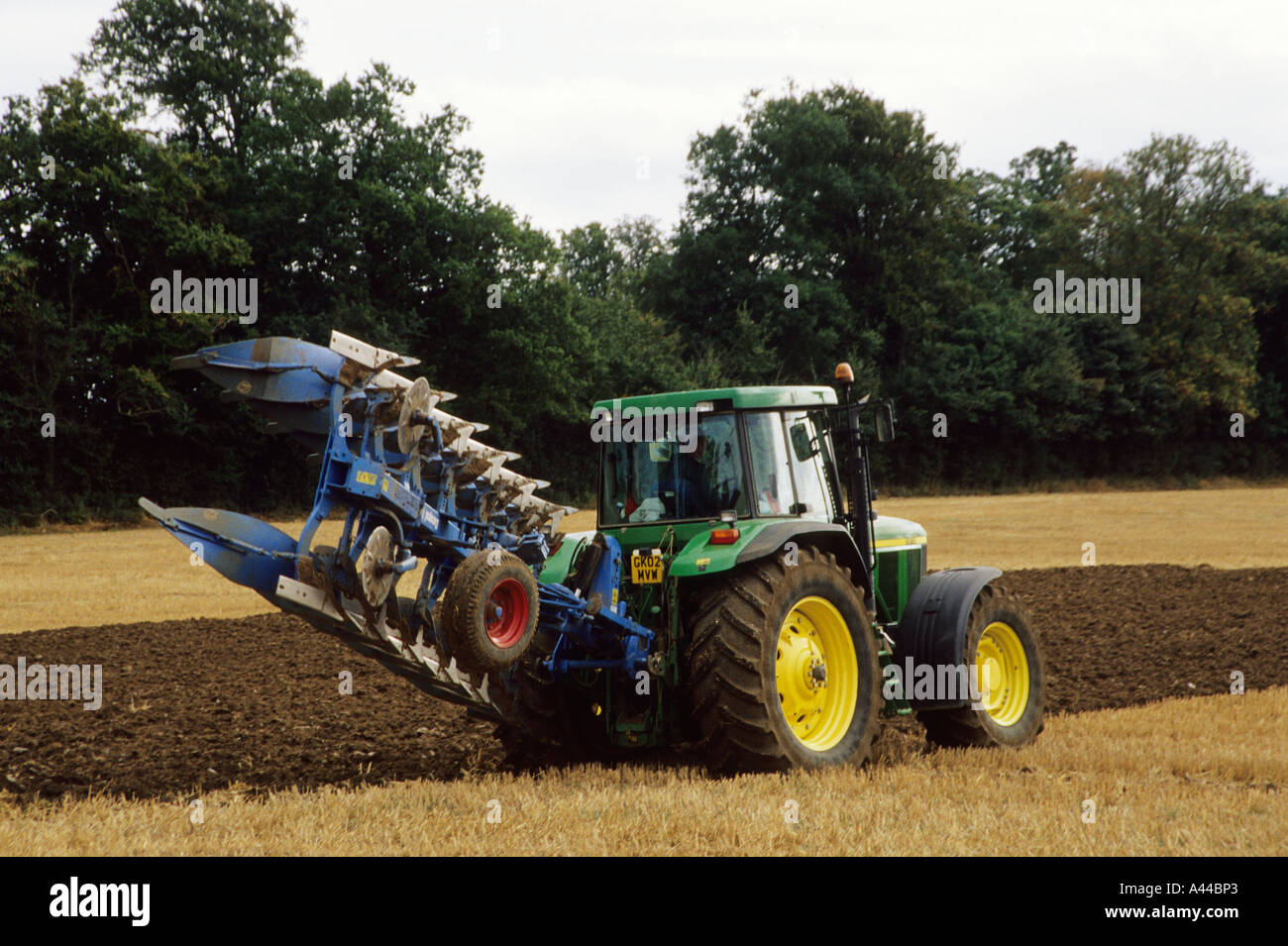 Tractor plough ploughing match hi-res stock photography and images - Alamy