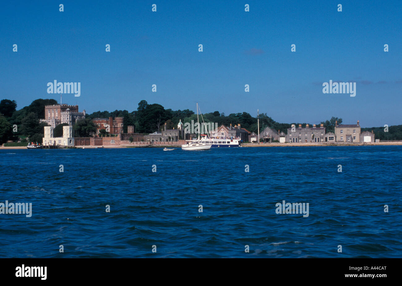 Brownsea island houses hi-res stock photography and images - Alamy