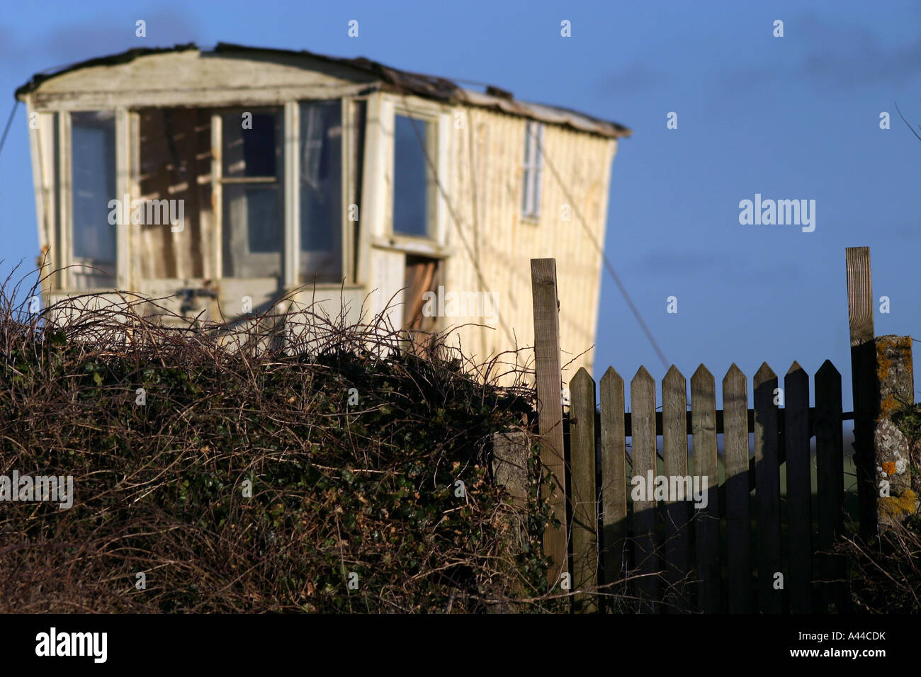 Old style caravan hi-res stock photography and images - Alamy