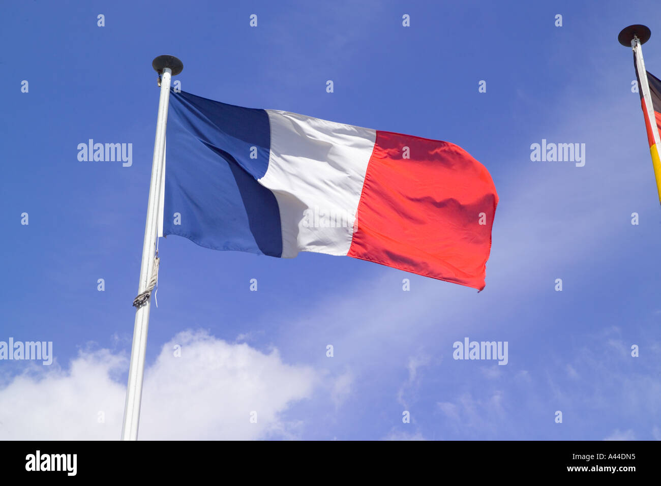 French tricolor flag Stock Photo - Alamy