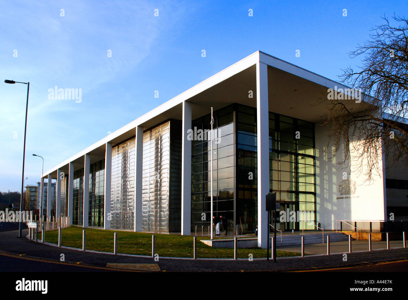 The new Crown Court building at Ipswich Suffolk UK Stock Photo - Alamy