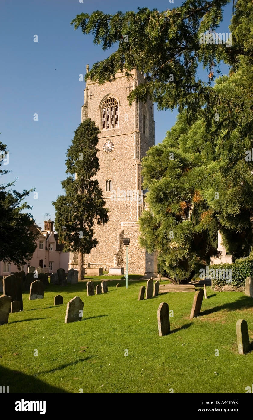 Saint Michaels Church in Framlingham Suffolk in England shot September ...