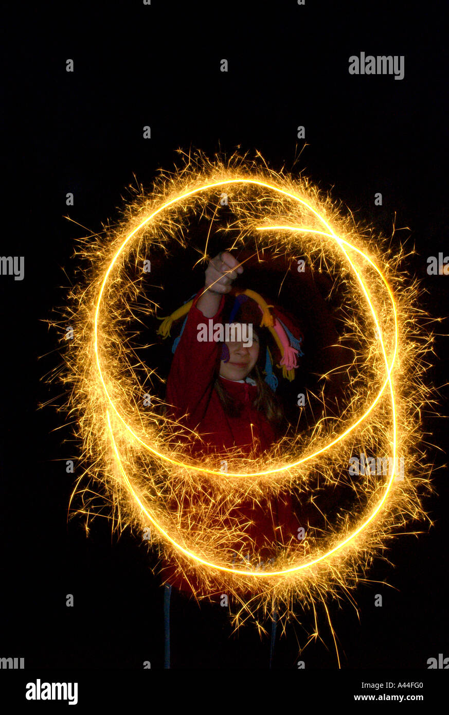 Sparkler Circle High Resolution Stock Photography and Images - Alamy