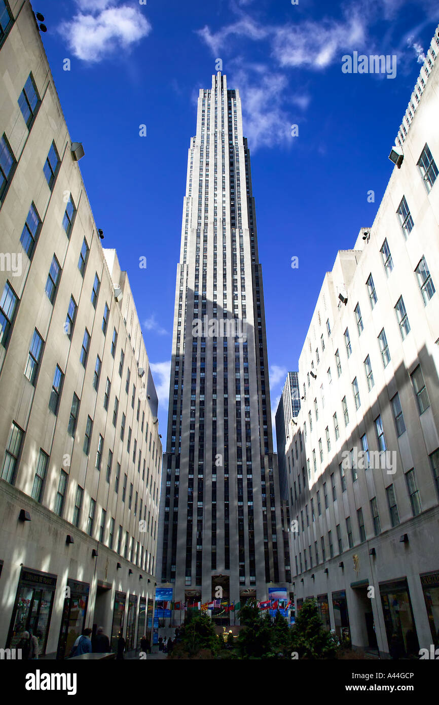 Rockefeller Center in Midtown Manhattan, New York City, New York, USA ...