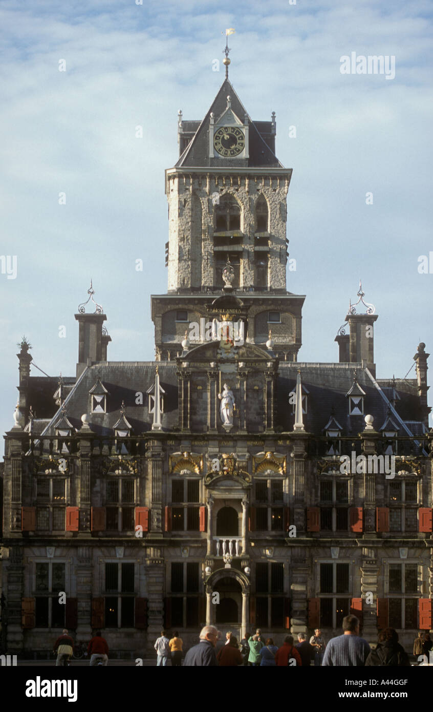 Stadhuis Town Hall Delft Holland Netherlands Europe Stock Photo - Alamy
