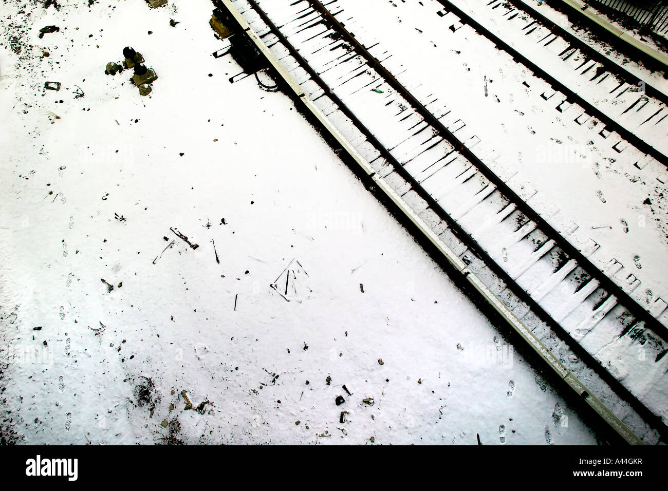 Line track trackbound hi-res stock photography and images - Alamy