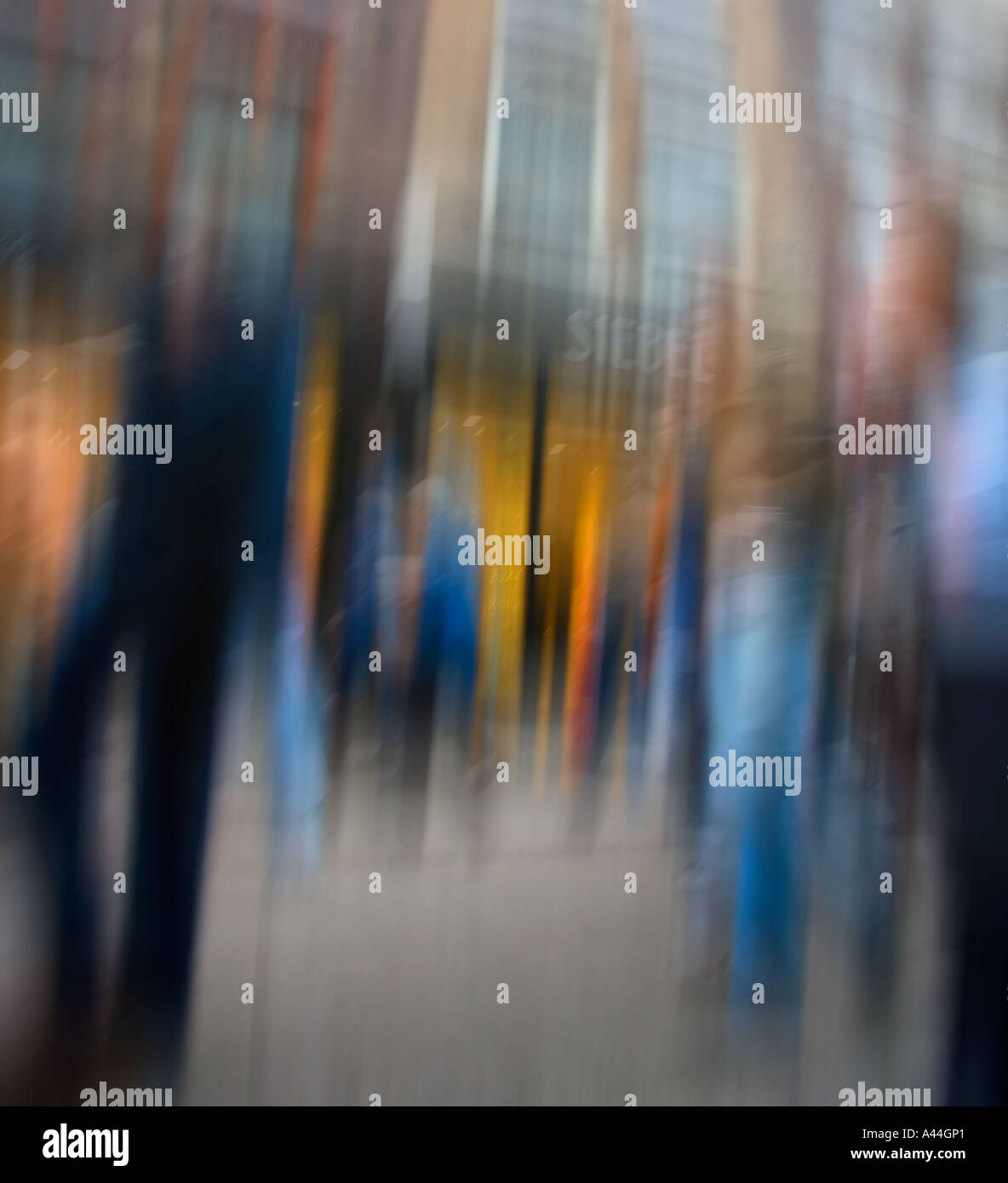 Abstract street scene Haarlem Holland Netherlands Europe EU Stock Photo ...