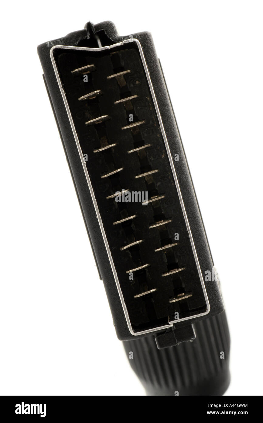 Scart lead hi-res stock photography and images - Alamy