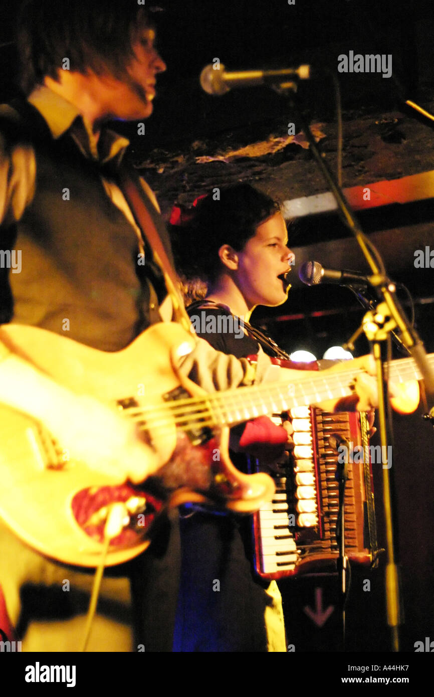 Win Butler And Régine Chassagne With Arcade Fire Playing A Concert At