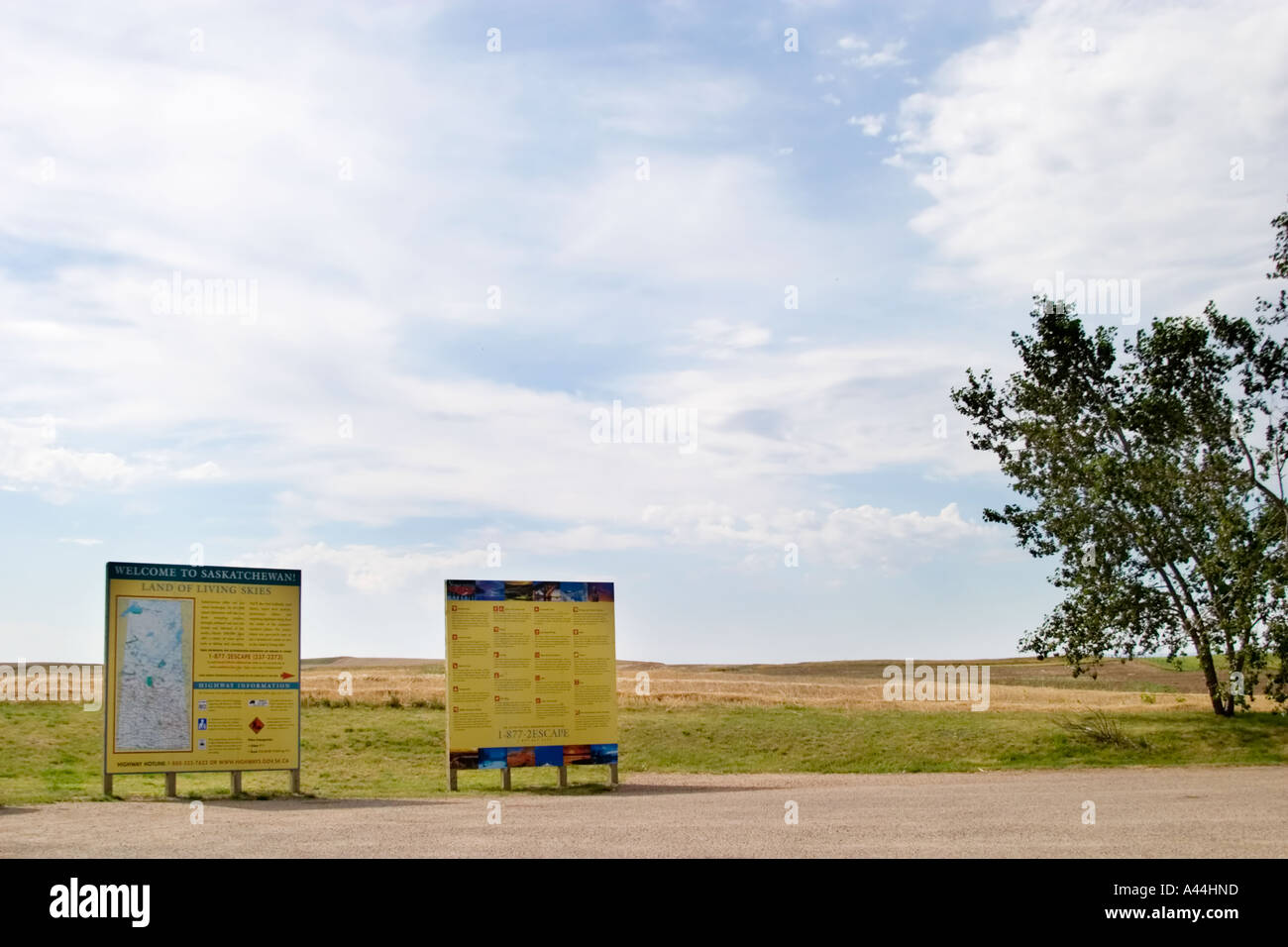 Saskatchewan Land Of Living Skies High Resolution Stock Photography and ...