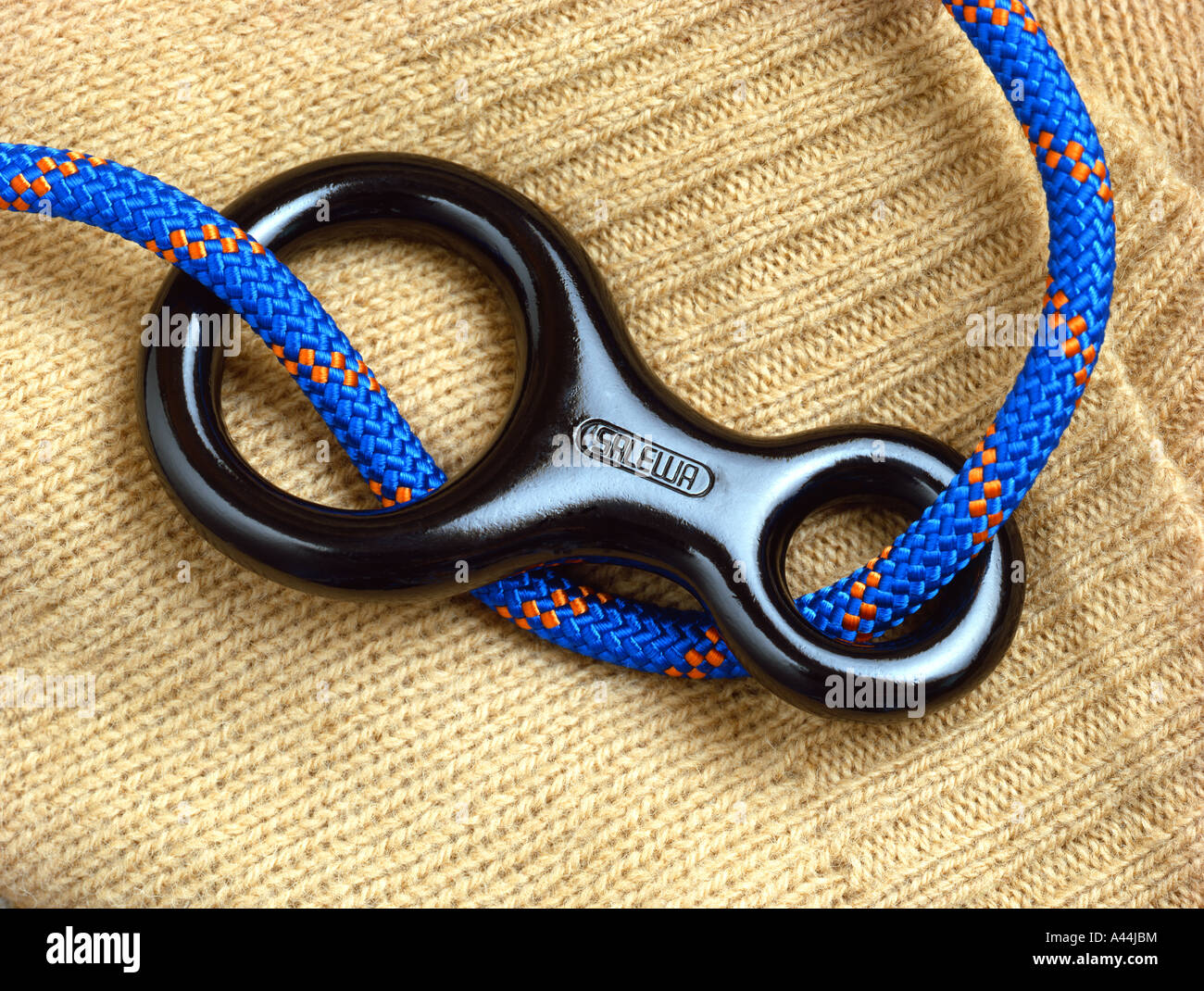 Figure eight loop for climbing Stock Photo - Alamy