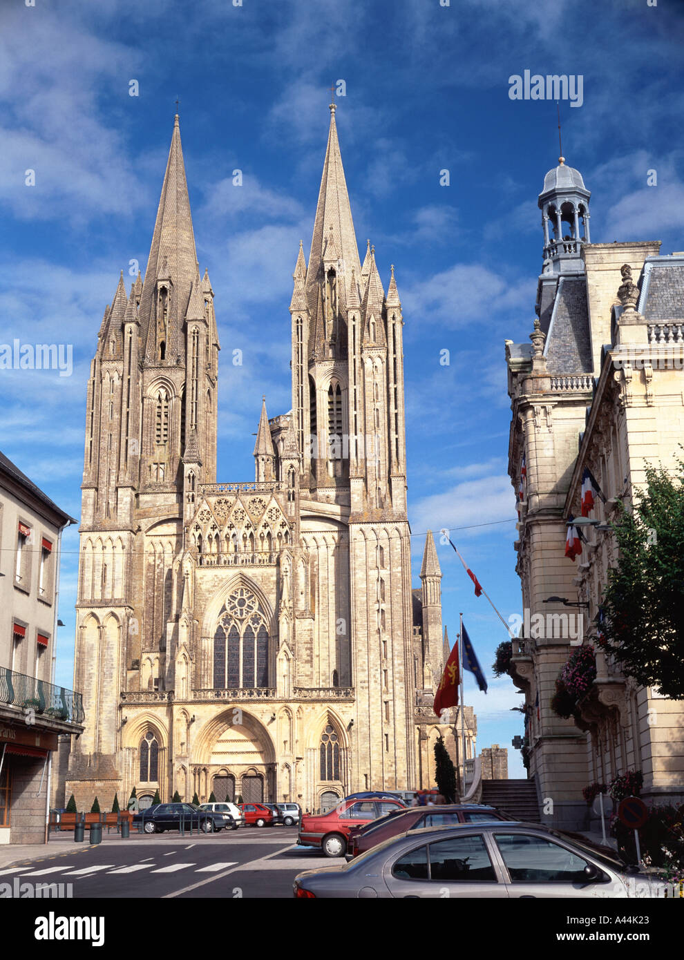 Town centre coutances hi-res stock photography and images - Alamy